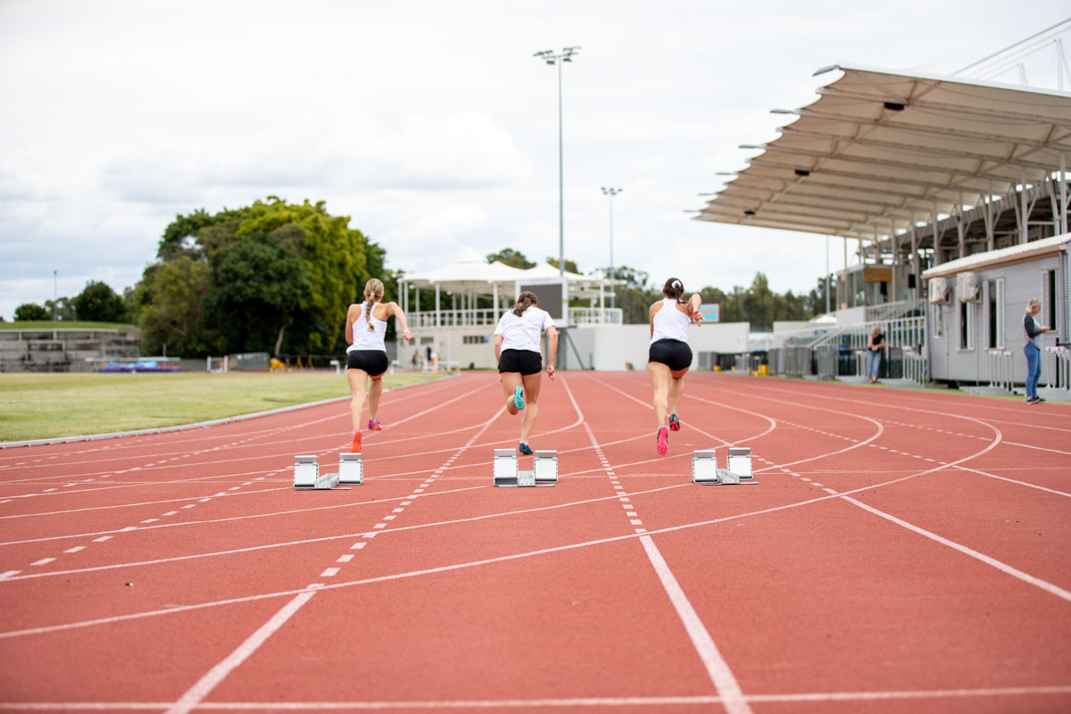 Track Starting Blocks Technique