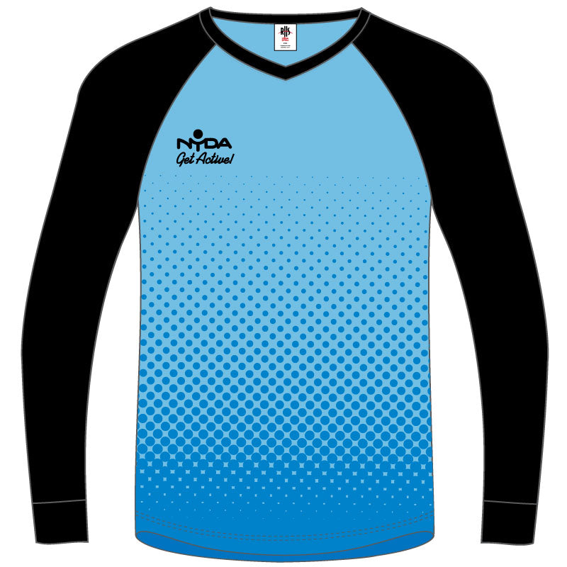 NYDA Xplode Goal Shirt - Blue Black C12 | HART Sport